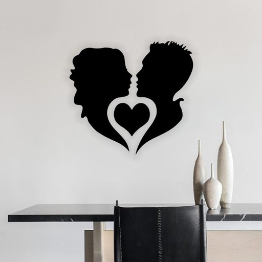Valentine&s day, heart, wall panel, lasercut file, 3D | Online Supermarket