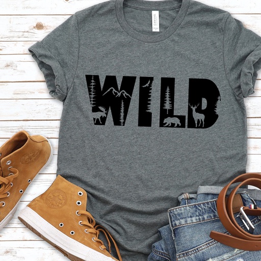 Wild Svg File for Cricut, Wild with Bear | Online Supermarket