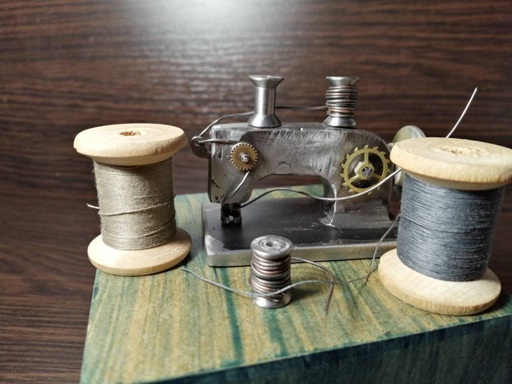 Miniature metal art Sewing machine | Online Supermarket