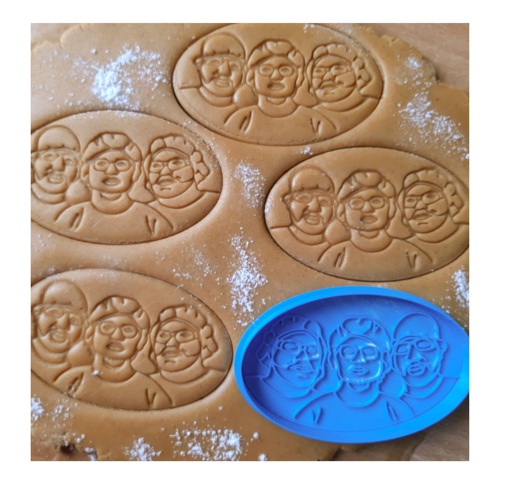 Personalized cookie cutter, Face cookie cutter, Family cookie | Online ...