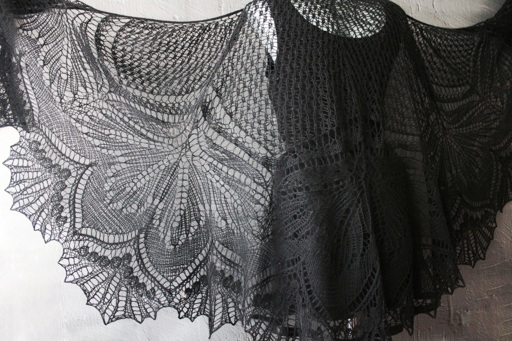 Victorian mourning shawl Black wedding shawl Goth shawl | Online ...