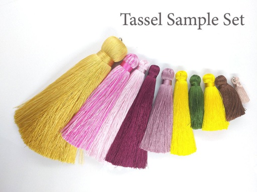 Tassel sample set 10pcs - various length and | Online Supermarket