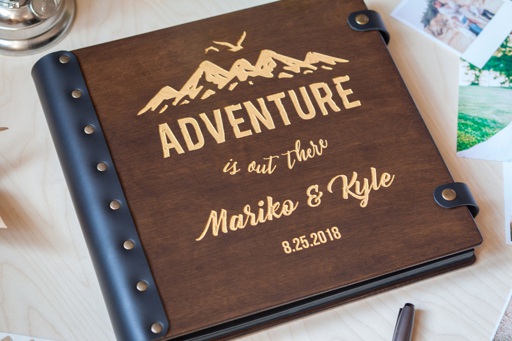 Adventure Photo Album With Mountains, Adventure Awaits Album, | Online ...