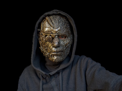 Steampunk Mask apocalyptic masquerade scary face mask | Online Supermarket