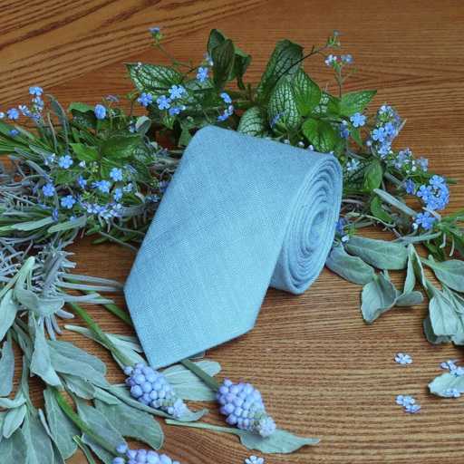 Light Cold Azure Tie WEDDING COLOR Blue Grotto | Online Supermarket