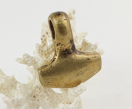 Small Mjolnir Replica from Ladoga Lake, Tiny Bronze | Online Supermarket