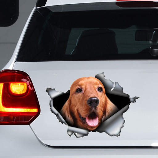Ginger english cocker spaniel car decal, cocker spaniel | Online ...