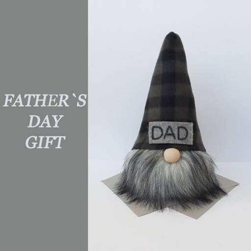 DAD Gnome Fathers Day Gnome Buffalo Plaid Gnome | Online Supermarket