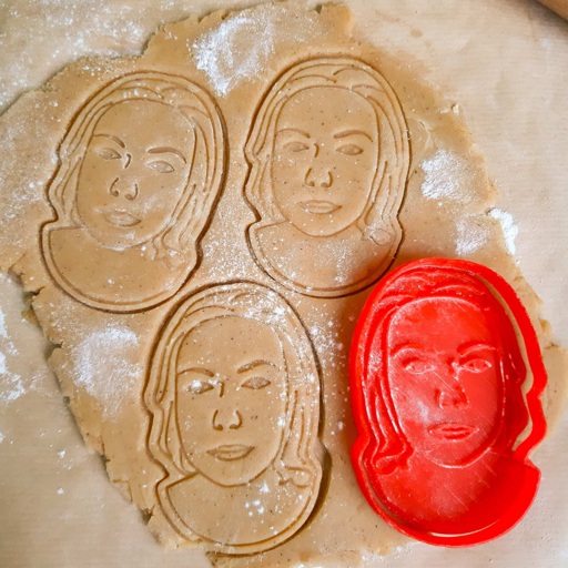 Face on a cookie, Face cookie cutter, Custom | Online Supermarket