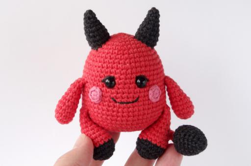 Amigurumi Devil Crochet Pattern monster toy, crochet pattern | Online ...