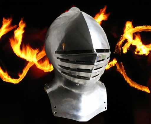 Medieval Helmet Armet, European Knight Jousting Helmet, 15th | Online ...