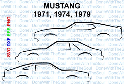 Mustang svg - 1971 1974 1979 - Mustang | Online Supermarket