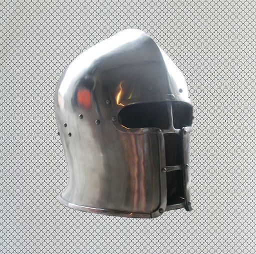Medieval Barbute Helmet for Armored Combat, Knight Buhurt | Online ...