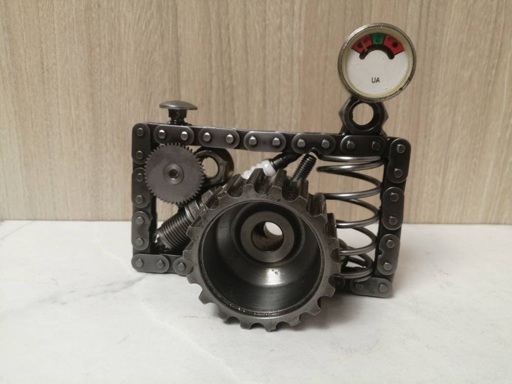 Industrial Metal Art Camera | Online Supermarket