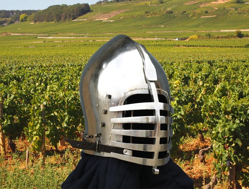 Steel Wolf Ribs Klapp Visor Helmet , Knights | Online Supermarket