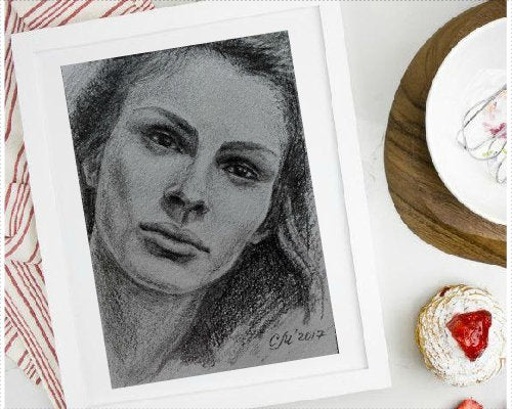 Custom order Drawing portraits 3x8x10 | Online Supermarket