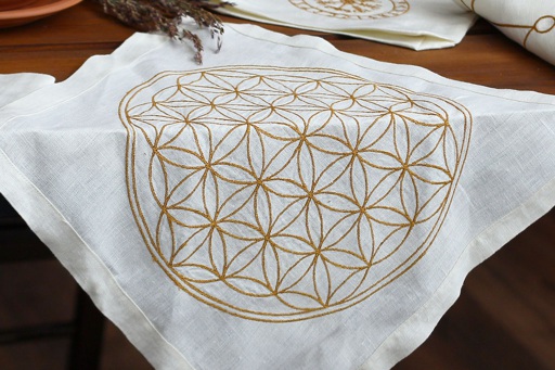 Set of 2 4 8 Napkins with Flower | Online Supermarket