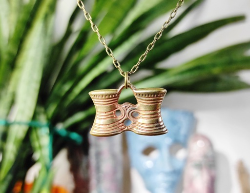 Prehistoric Ritual Necklace Binocular Vessel, Trypillian Culture ...