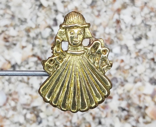 Pilgrim Shell Scallop Replica Badge, Ampulla of Saint | Online Supermarket