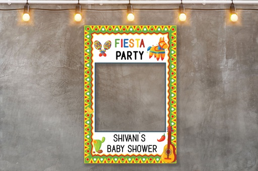 Mexico Photo Booth Frame, Fiesta Selfie Frame, Bridal | Online Supermarket
