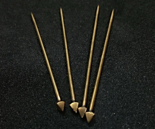 Renaissance Brass Pins Rhombus Head, SCA Medieval Costume | Online ...